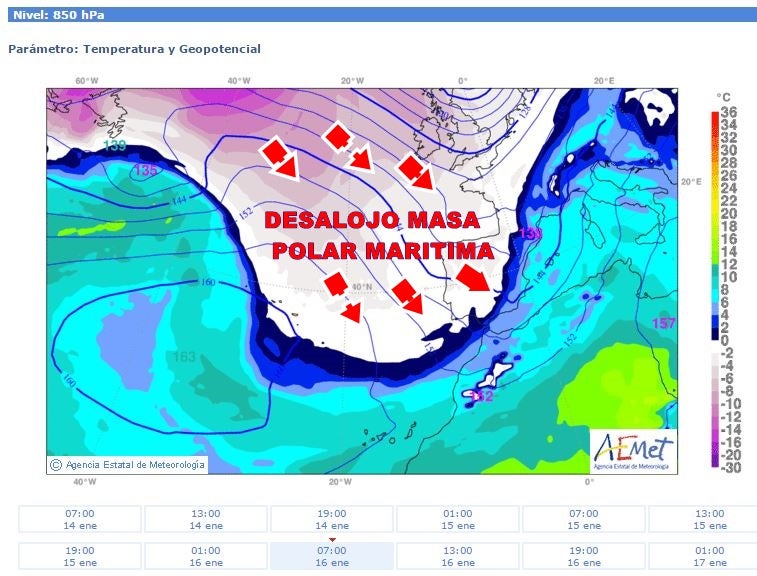 masa polar maritima | Tormentas y Rayos Jose Luis Escudero - Blog ...